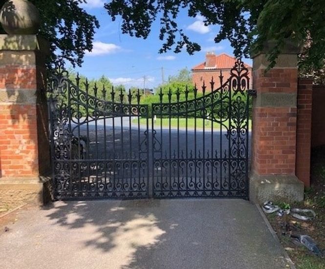 Repair and Refurbishment of Victorian Gates, Barrow Hall ...