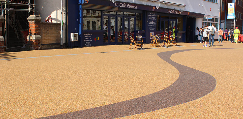 Images for Resin bound surface renews local walkway in Portsmouth