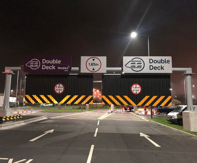 Large height barriers for highways | Nusteel Structures