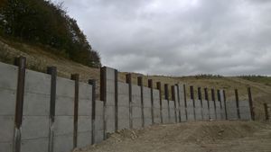Plastic Retaining Wall System