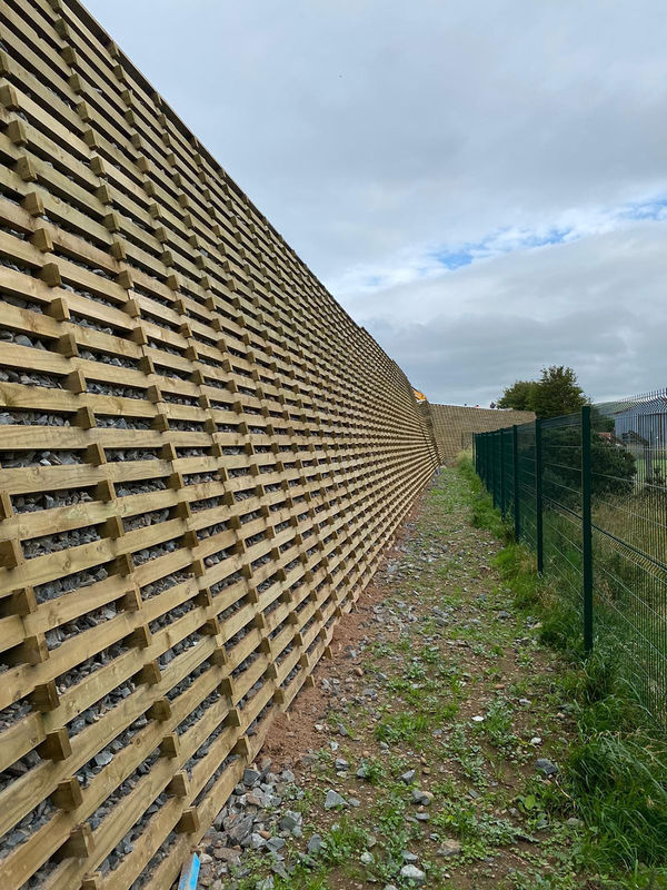 Images for Retaining wall for new housing development in Dumfries