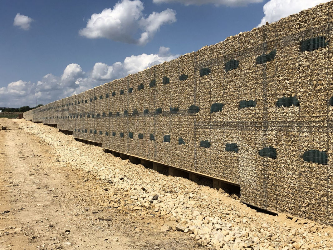 Images for Permacrib retaining walls and gabions for office complex
