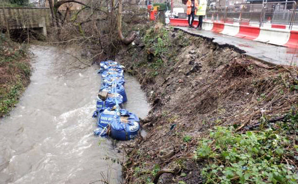 Images for Stabilisation and remediation of collapsed riverbank