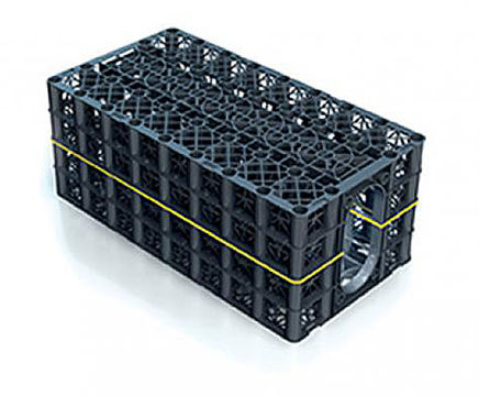 Polystorm Inspect cell for geocellular structures | Polypipe Civils and ...