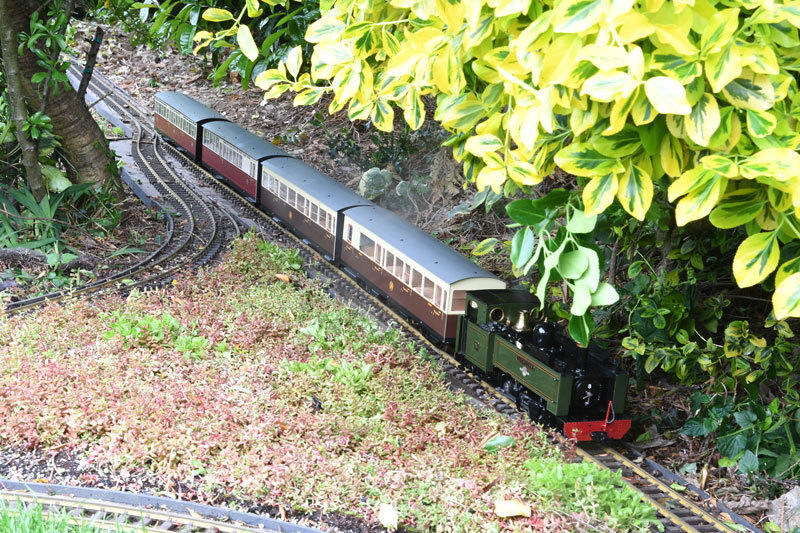 Images for Enviromat installed around garden model railway