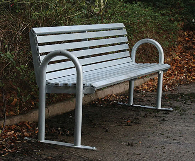 open spaces Caldecott - contemporary steel seat | AUTOPA