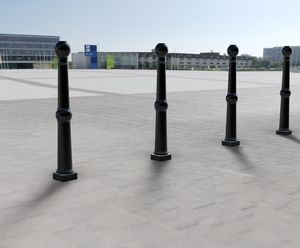 Plastic bollards | EXTERNAL WORKS | EXTERNAL WORKS