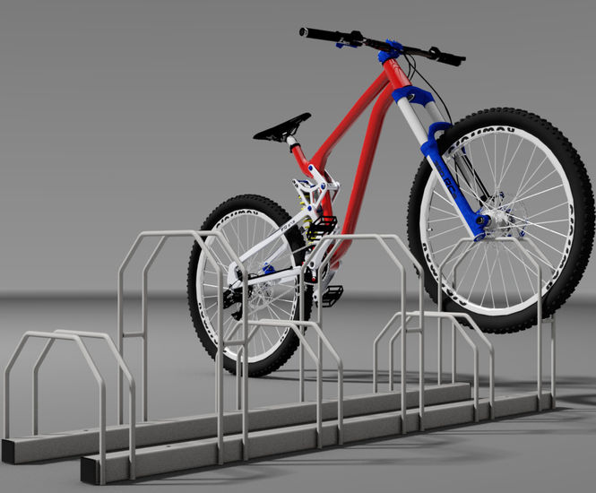 Type G Hi-Lo cycle rack | AUTOPA