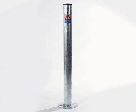 Fixed Post 900 - steel post with plastic cap | AUTOPA | ESI External Works