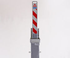 Square RetractaPost-GL 500 - galvanised retractable post | AUTOPA