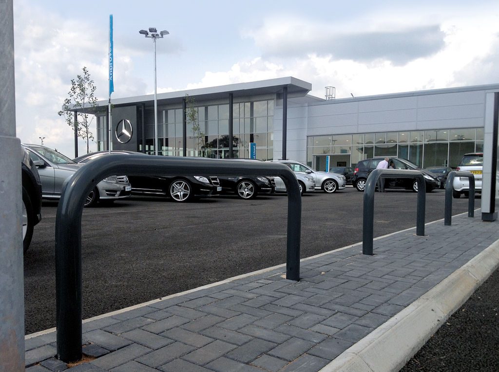 Images for AUTOPA hooped perimeter barriers - galvanised steel