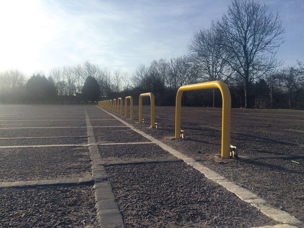 Images for AUTOPA hooped perimeter barriers - galvanised steel