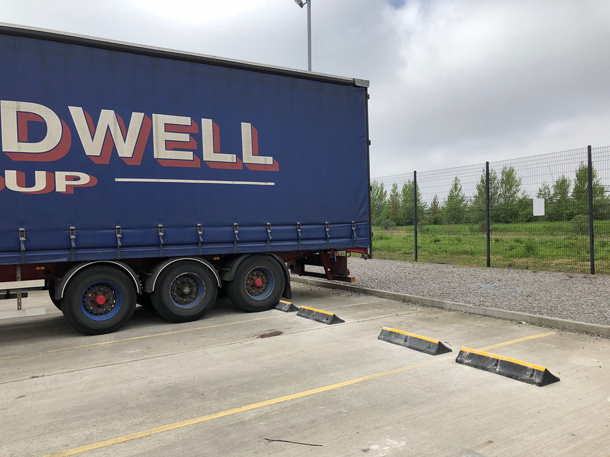 TruckStop parking blocks for trucks and lorries | Rediweld Traffic ...