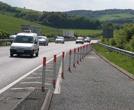 Jislon deformable posts | Rediweld Traffic Products | ESI External Works