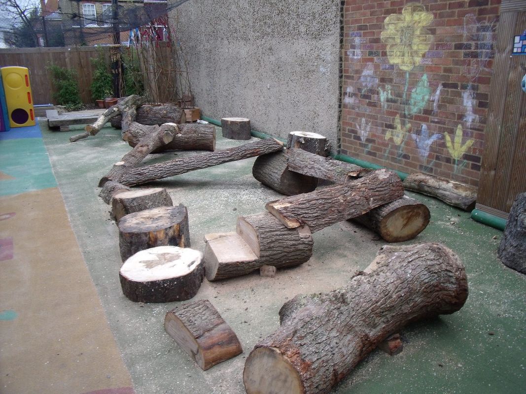Naturally durable timber balance beams for playgrounds | Images
