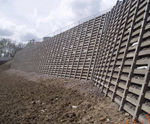 Concrete open cell modules for retaining walls | EXTERNAL WORKS