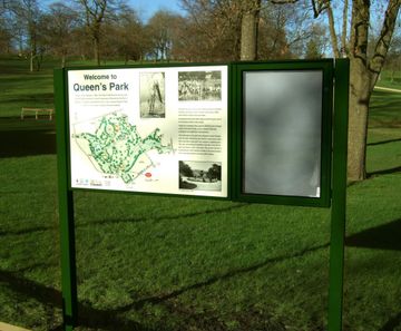 Outdoor interpretation signs | EXTERNAL WORKS