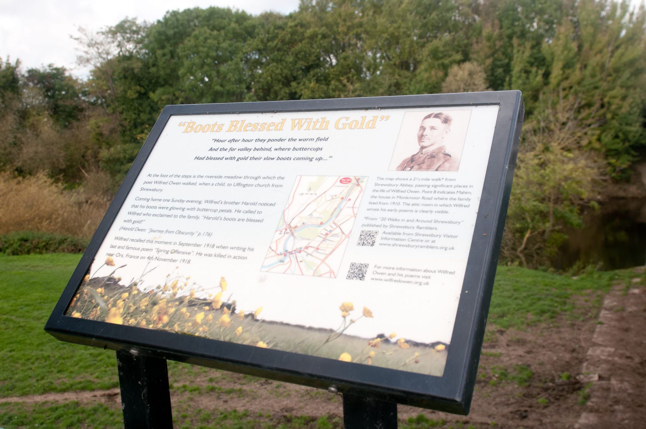 Steel lectern-frame interpretation signage | Shelley Signs | ESI ...