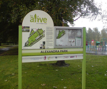 Outdoor interpretation signs | EXTERNAL WORKS