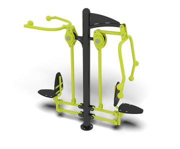 Outdoor shoulder press machines | EXTERNAL WORKS