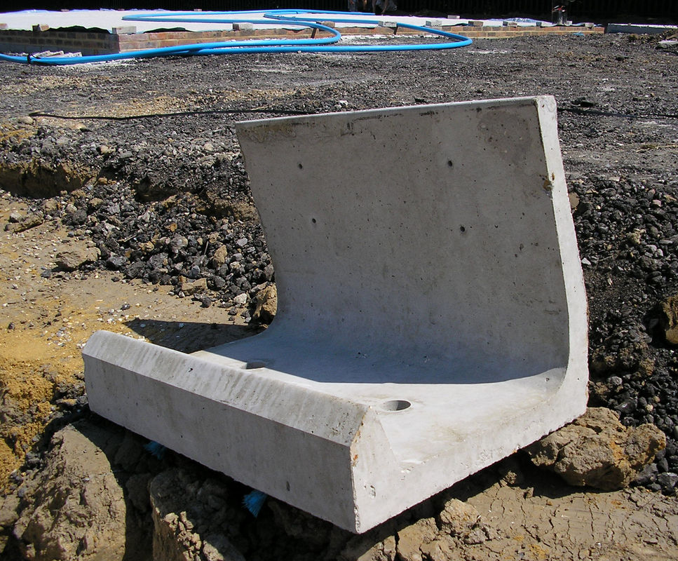 Pre-formed bowling green ditch units | Images