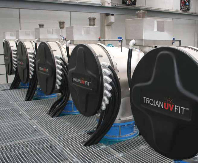 TrojanUVFit™ wastewater disinfection system | Trojan Technologies