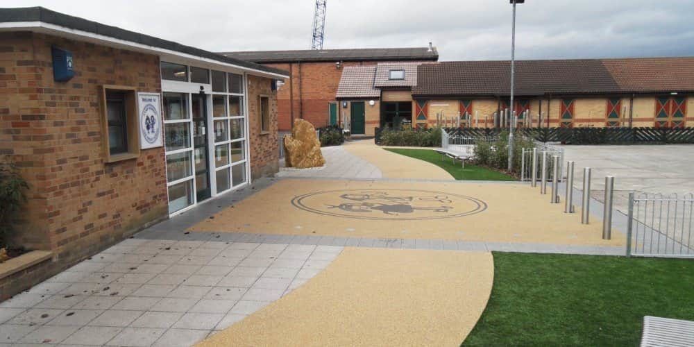 Images for Resin bound paving for schools