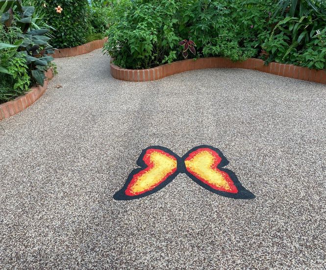 Resin bound pathway - Wye Valley Butterfly Zoo | SureSet Resin