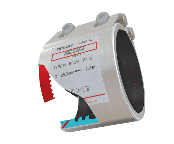 Axilock S and Axilock - axially restrained coupling | Teekay Couplings