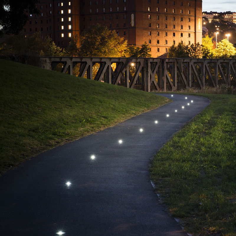 SolarEye 80 smart in-ground lighting | Images