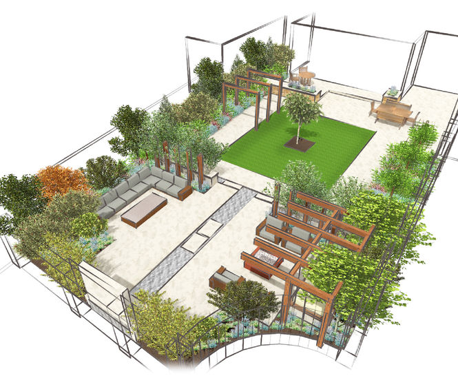 Landscape design and visualisation service | Timotay Landscapes