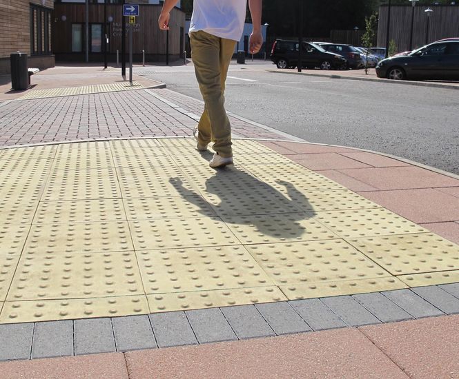 Tactile paving flags I Blister, Hazard Warning & Cycleway | Tobermore