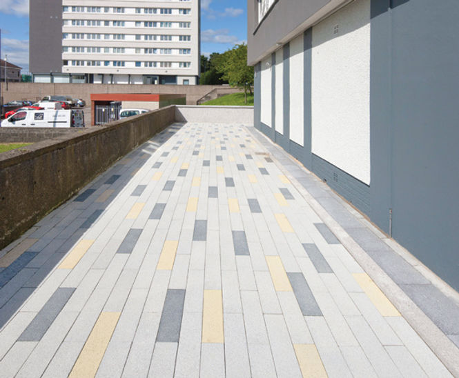 Manhattan Linear Paving Transforms Kennishead Rd | Tobermore