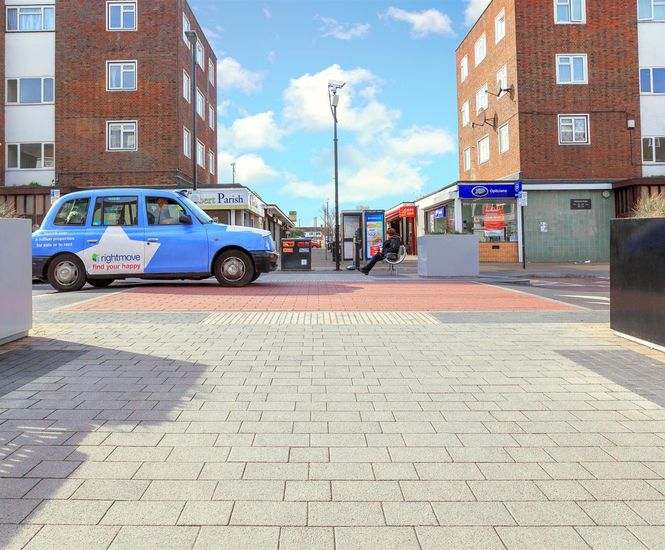 Block paving for public highway redevelopment - London | Tobermore