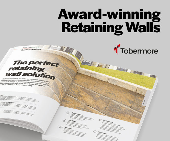 Tobermore launches new retaining walls brochure | Tobermore