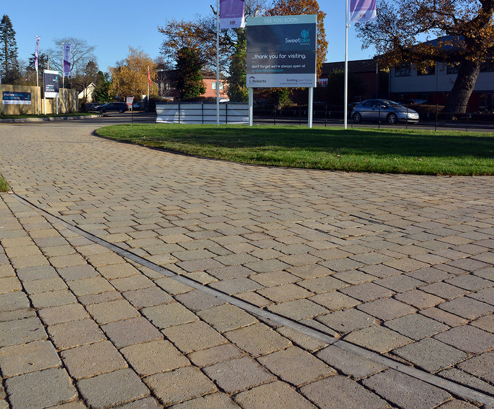 Images for Vintage themed Tegula block paving for Sweetlake Meadow