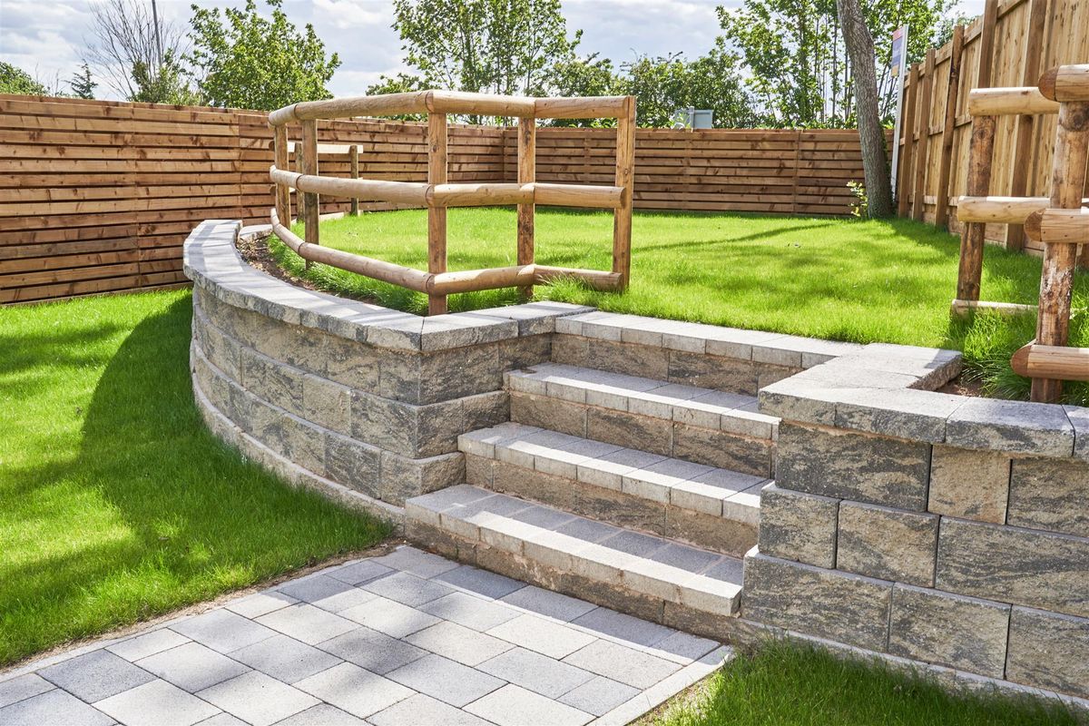 Retaining Walls & Block Paving for Modern Development | Tobermore | ESI ...
