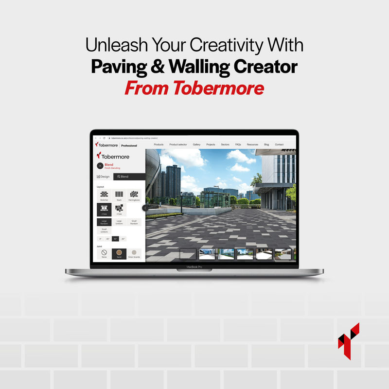 Tobermore launches their NEW Paving and Walling Creator | Tobermore