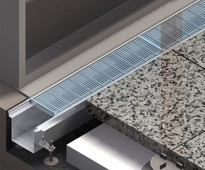 Facade, threshold and balcony channel drainage | Component Developments