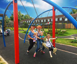 6040-108 - Crusader Rope End Swing | Wicksteed Playgrounds | ESI ...