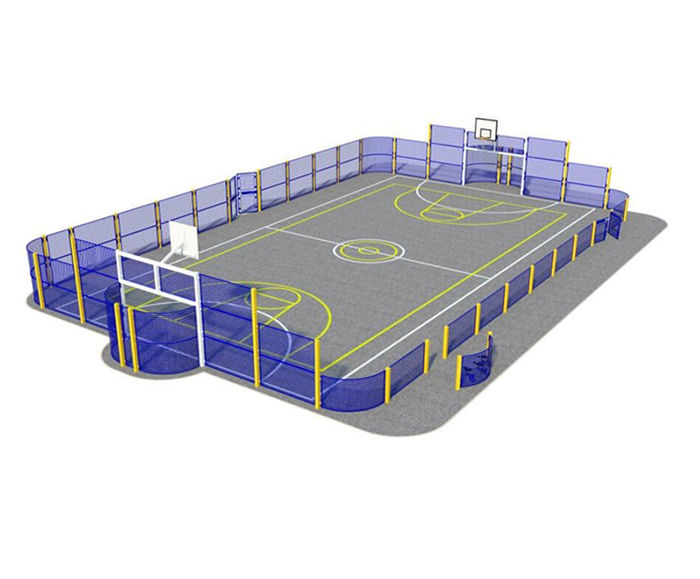 Bespoke MUGA ball courts and goals | Images