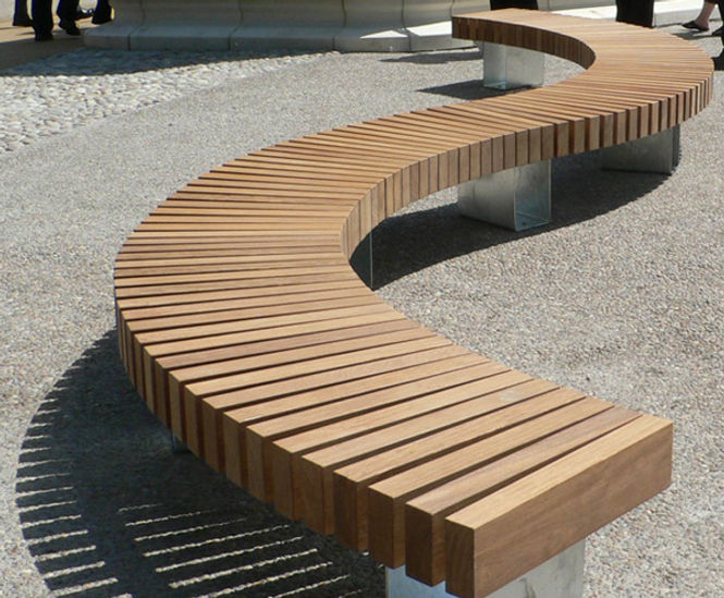 Bespoke hardwood seating | Woodscape