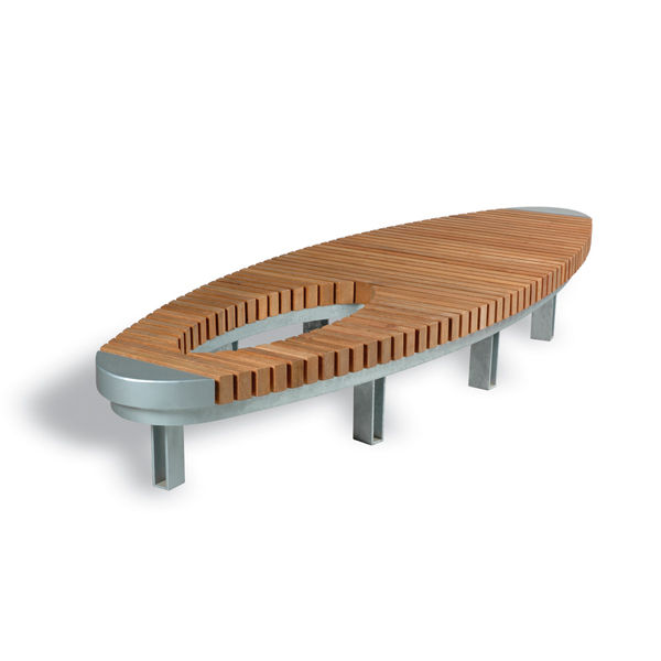 Bespoke hardwood seating | Woodscape | ESI External Works