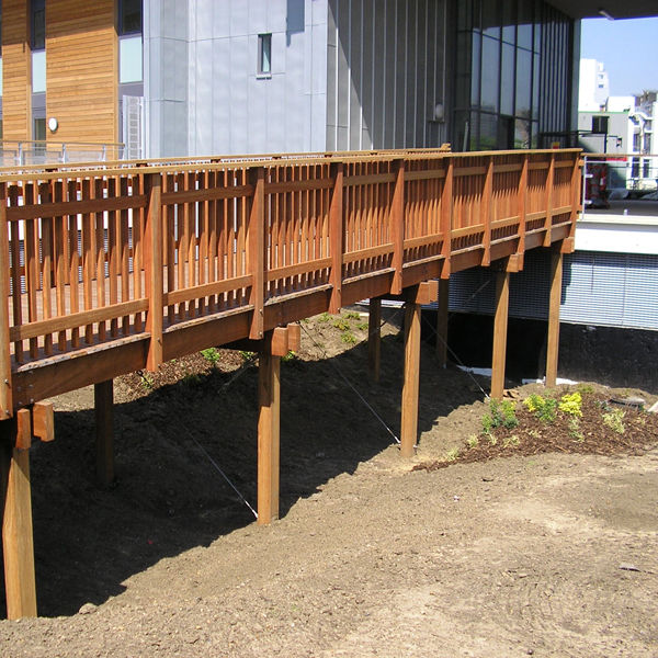 Bespoke hardwood timber bridges | Woodscape | ESI External Works