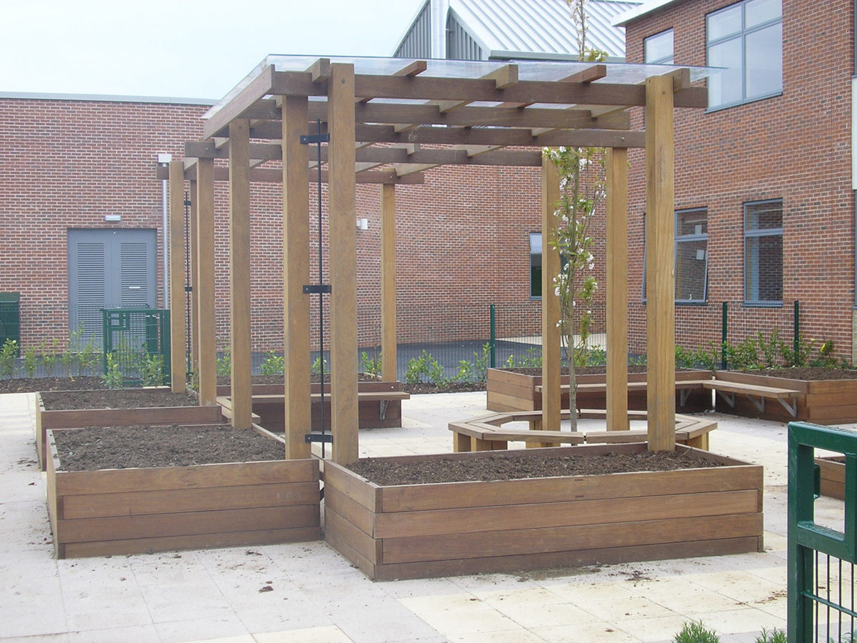 Bespoke timber pergolas | Woodscape | ESI External Works