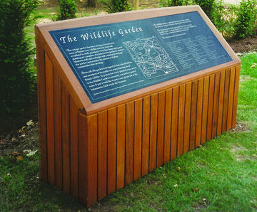 Outdoor interpretation signs | EXTERNAL WORKS