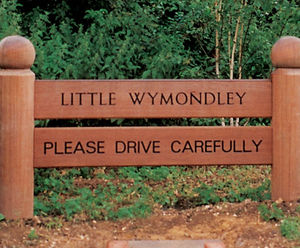 Wooden signs | EXTERNAL WORKS