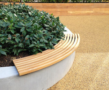 Wall mounted seating | EXTERNAL WORKS