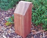 Timber bollards | EXTERNAL WORKS