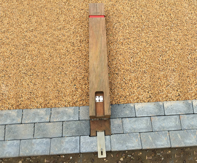 removable timber bollards